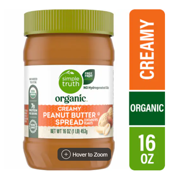 Simple Truth Organic Peanut Butter